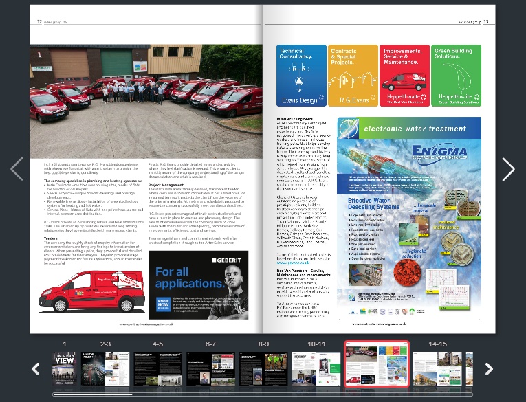 Construction View Magazine - Red Van Plumbers