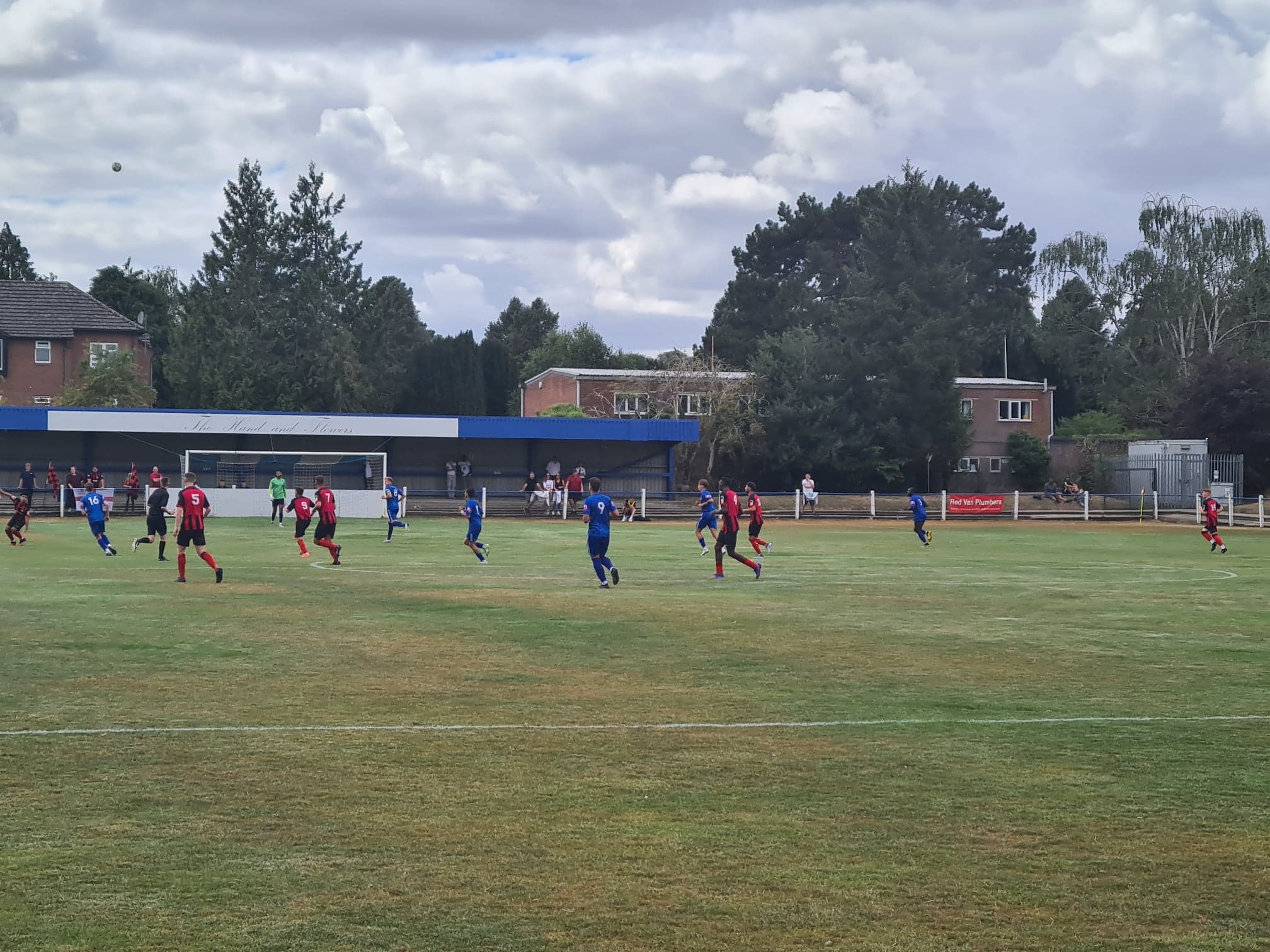 Marlow Football Club Live on BBC - FA Cup - Red Van Plumbers