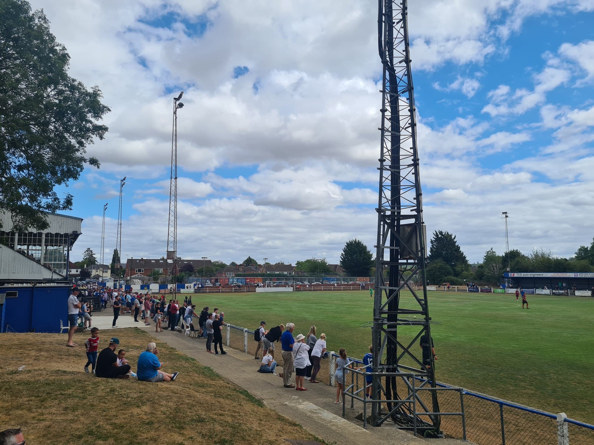 Marlow Football Club Live on BBC - FA Cup - Red Van Plumbers